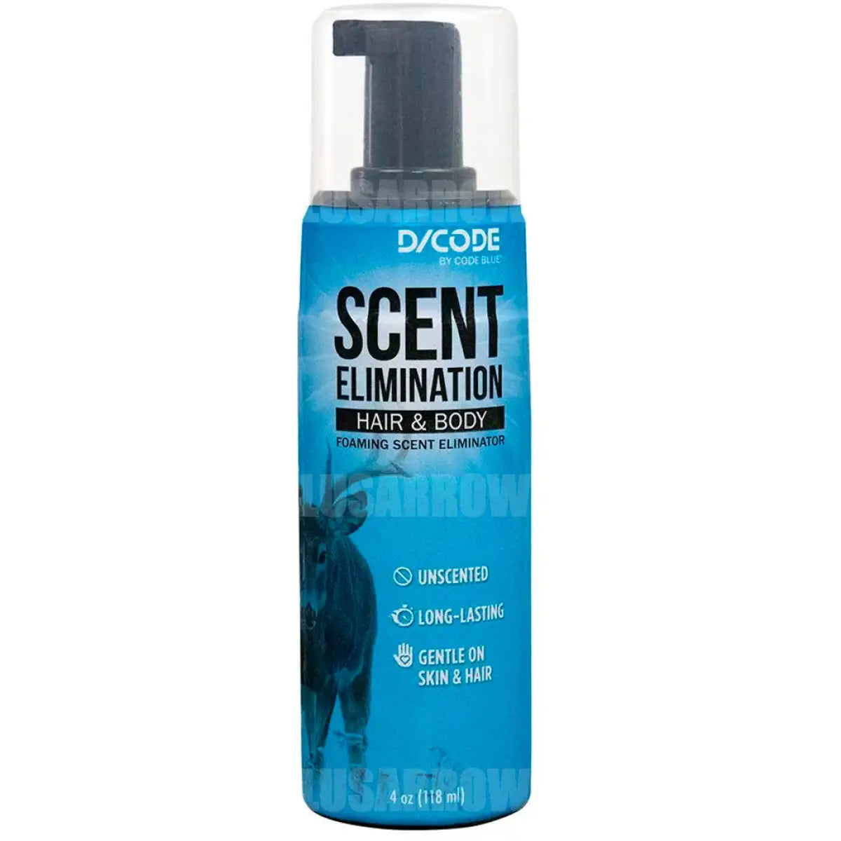 Code Blue Unscented Hair and Body Foam Pump | Plusarrows