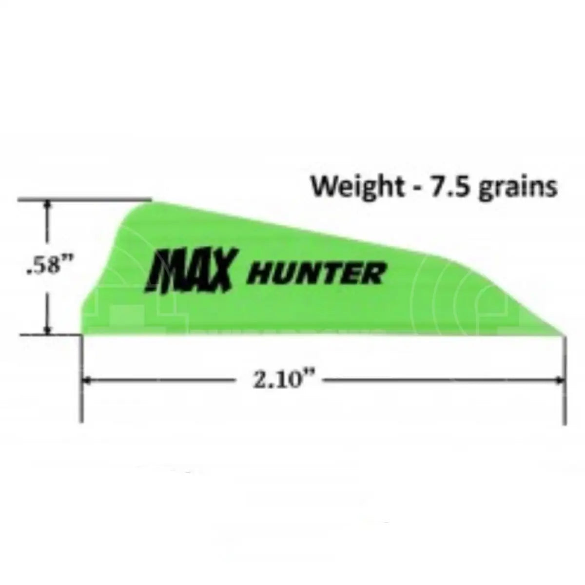 AAE Max Hunter 2.1” Vanes | Plusarrows