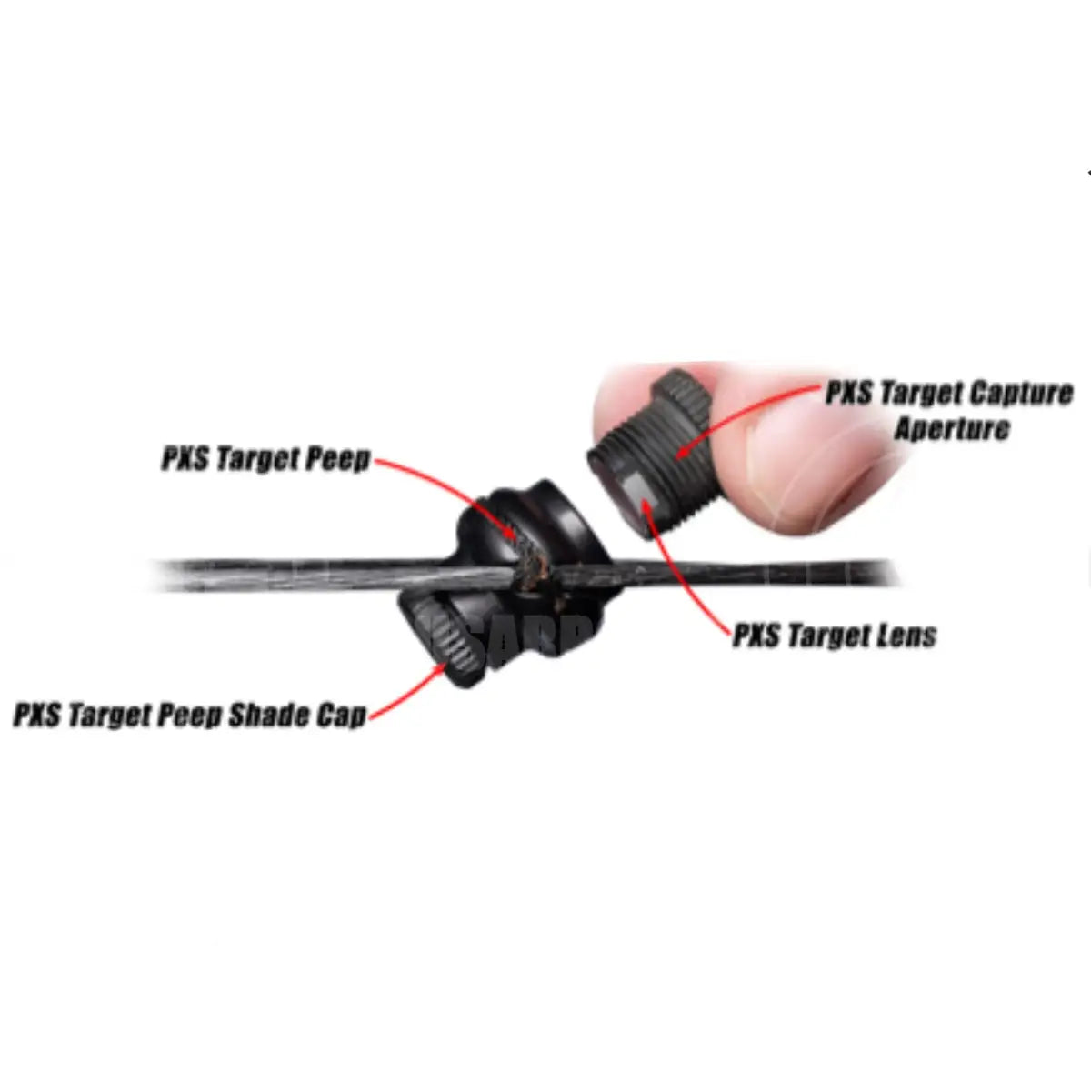Specialty Archery PXS Target Peep Apertures | Plusarrows