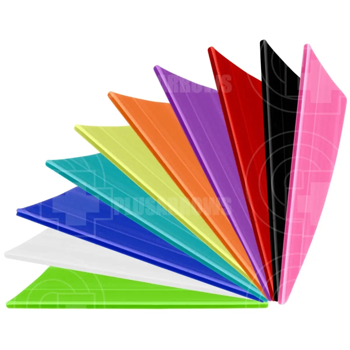 TAC Driver Hybrid Vanes 1.75” (100 Pack) | Plusarrows